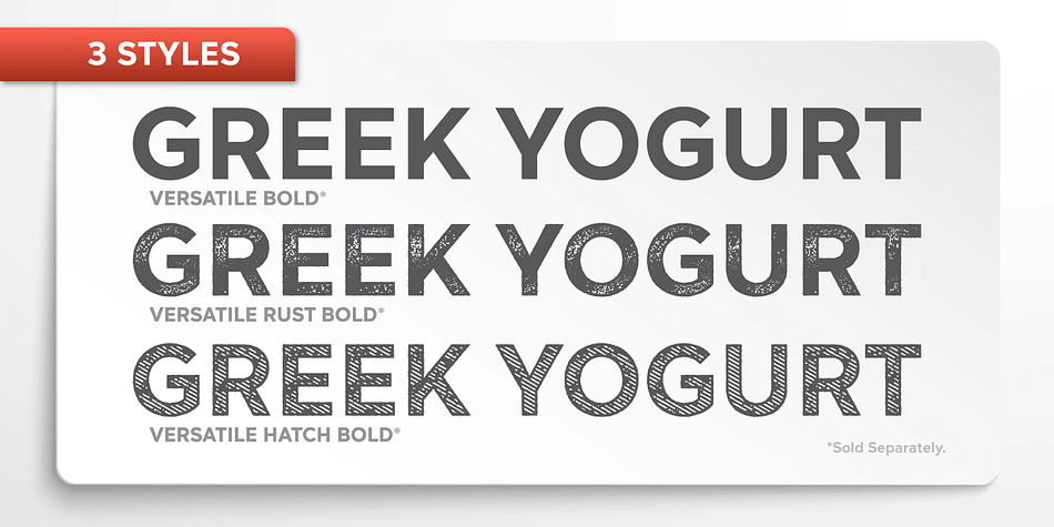 Versatile Bold Font | Fontspring