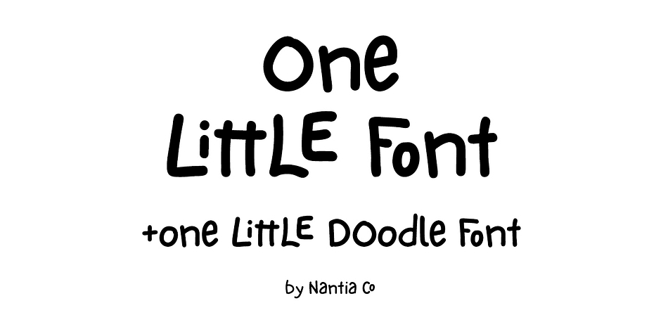 One Little Font Font