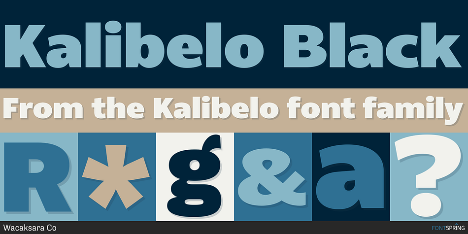 Kalibelo Black Font