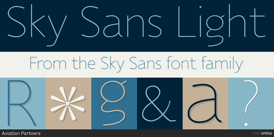 Sky Sans Font