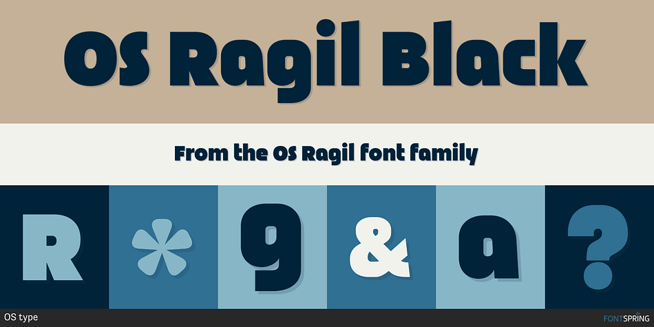 OS Ragil Black Font