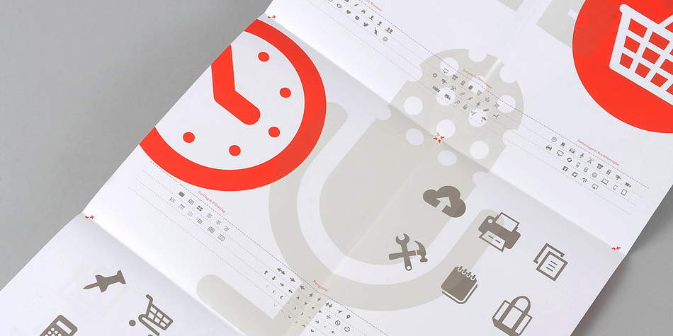 Modern Pictograms Pro Font