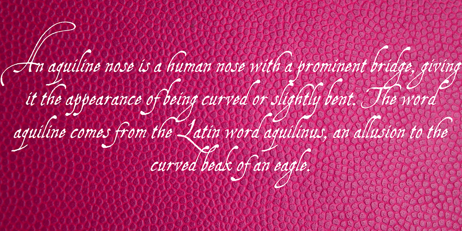 Aquiline Font