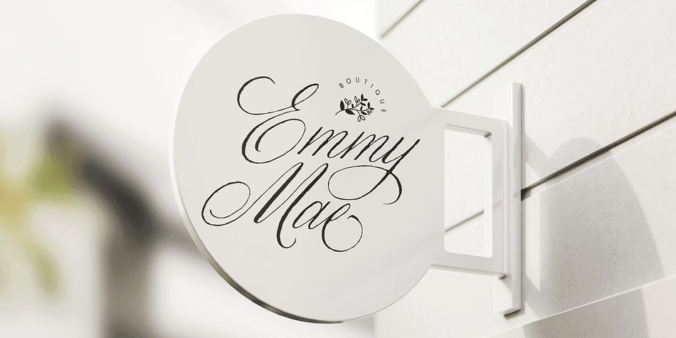 Wordless Script Font