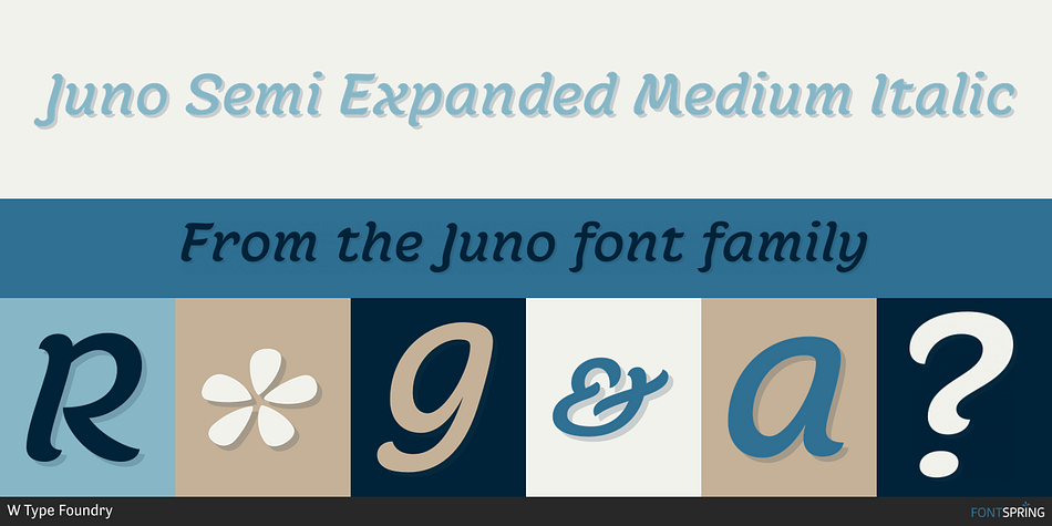 Juno Expanded Font