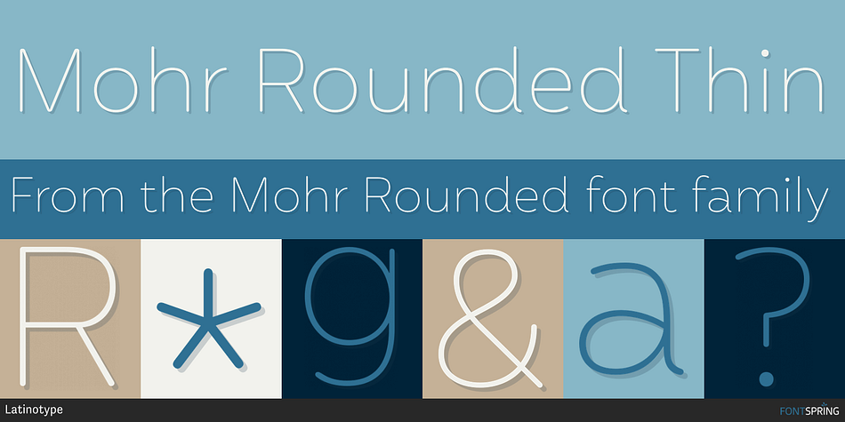 Mohr Rounded Basic Font