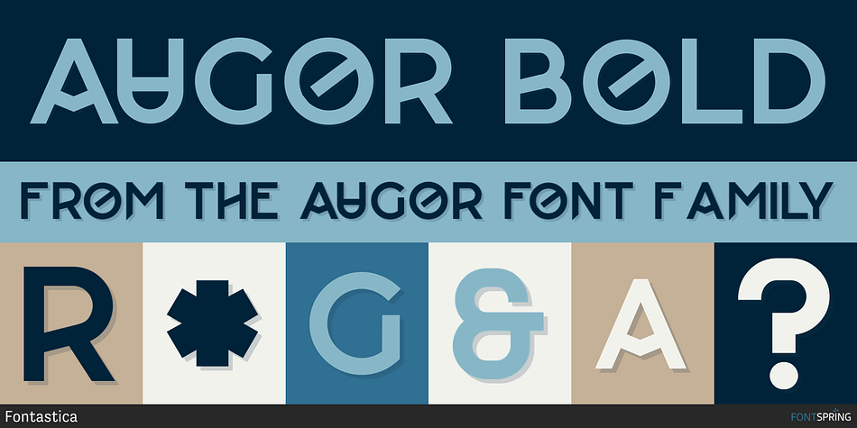 AUGOR Bold Font