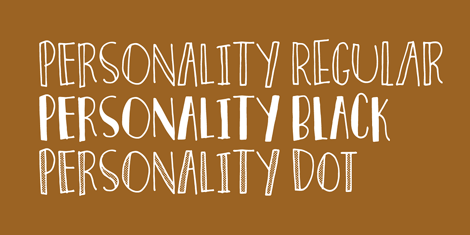 Personality Font
