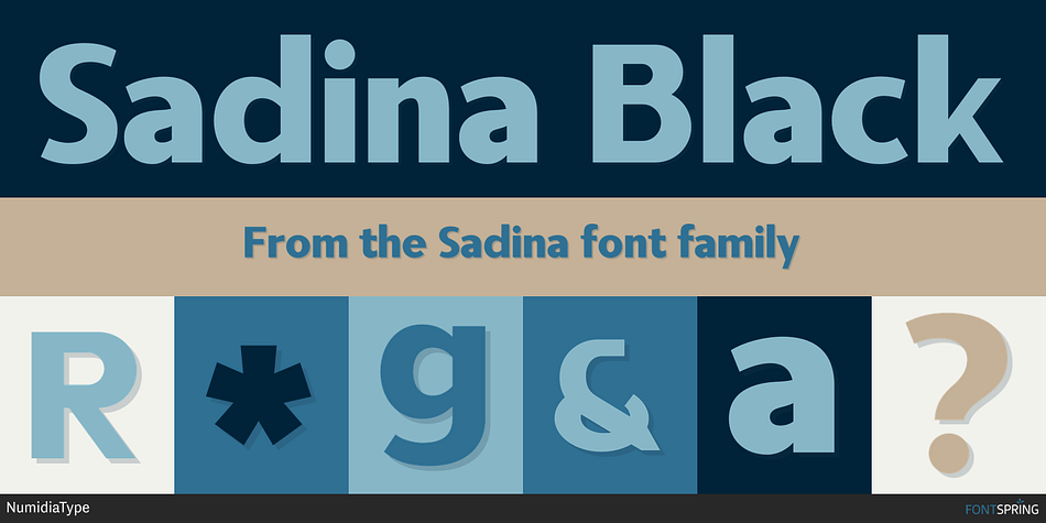 Sadina Black Font