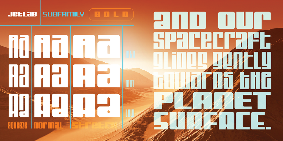 Jetlab Font