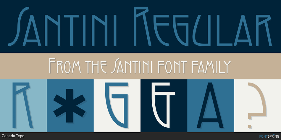 Santini Font
