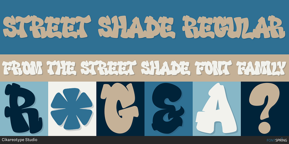 Street Shade Regular Font
