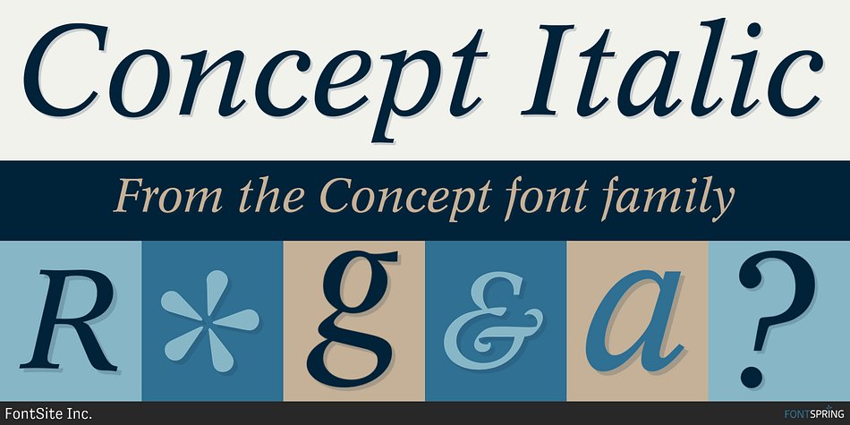 Concept Font