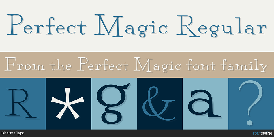 Perfect Magic Regular Font
