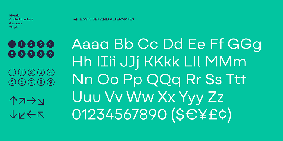 Mozaic Font