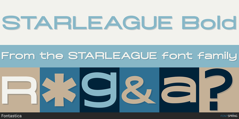 STARLEAGUE Bold Font