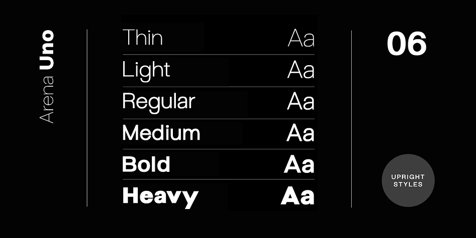 ARENA UNO Font