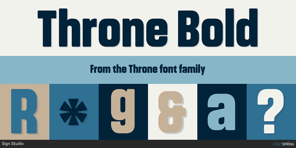 Throne Bold Font