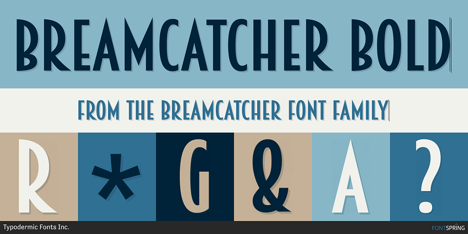 Breamcatcher Bold Font