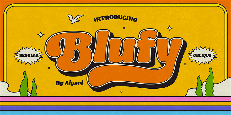 Blufy Font