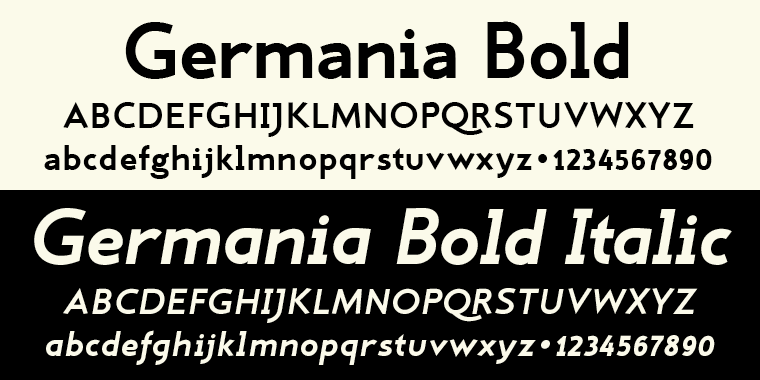Germania Font