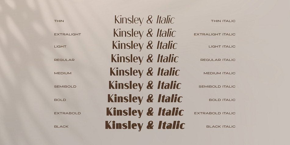 Kinsley Font