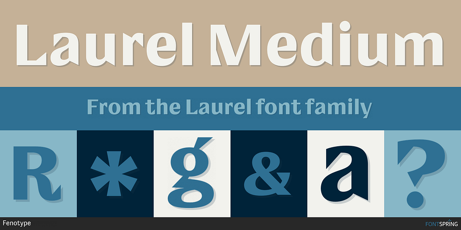 Laurel Medium Font