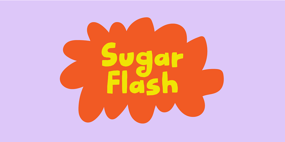 Sugar Flash Italic Font