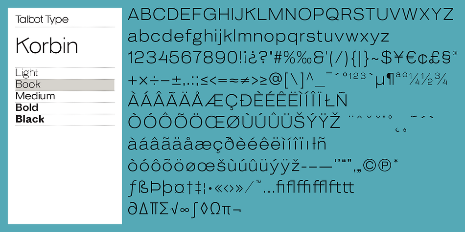 Korbin Font