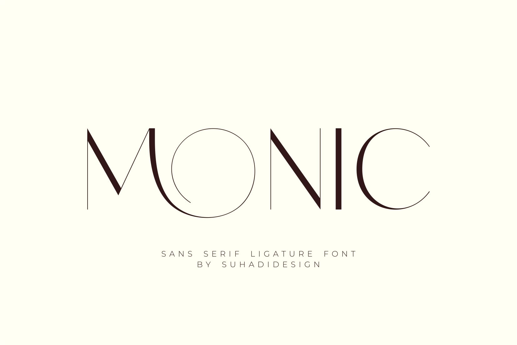 Monic Font