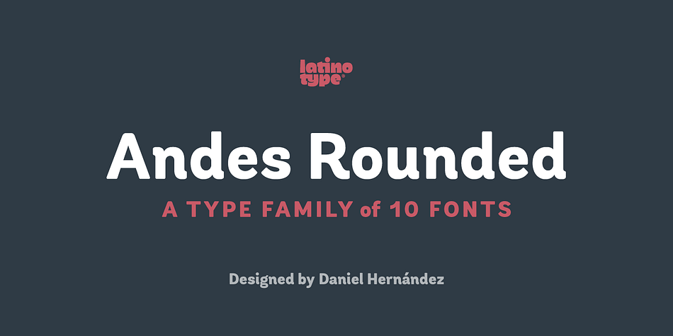 Andes Rounded Font