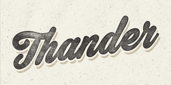 Thander Font