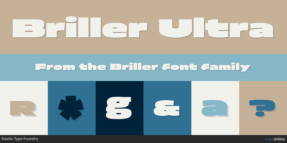 Briller Ultra Font