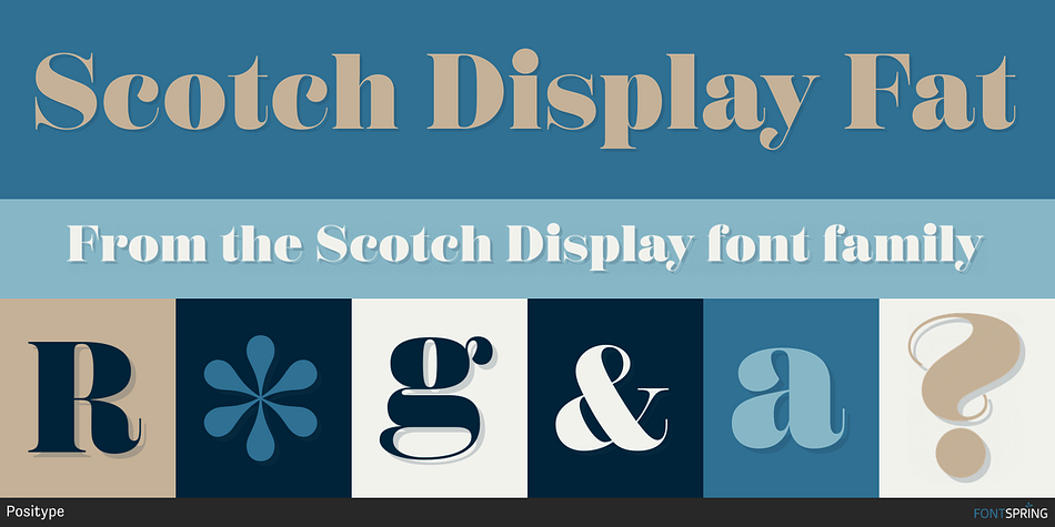 Scotch Font