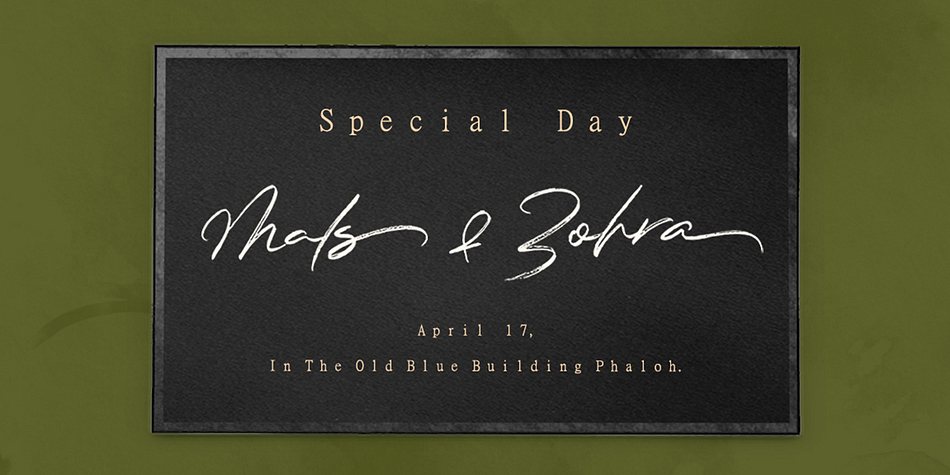 Fragile Script Font | Fontspring