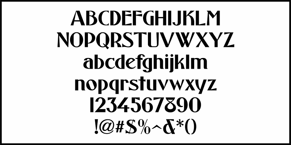 Show Card Elite JNL Font