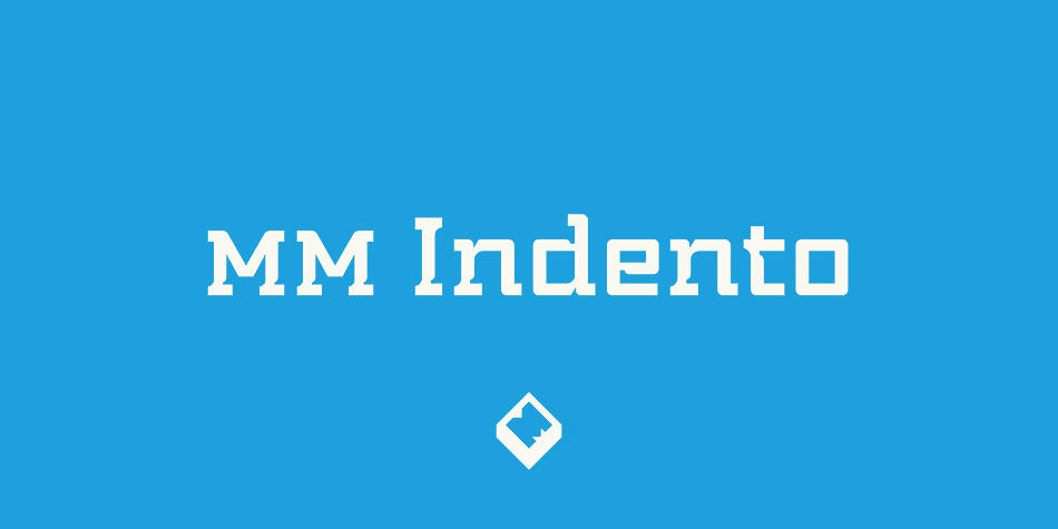 MM Indento Font