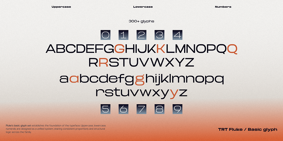 TRT Fluke Font