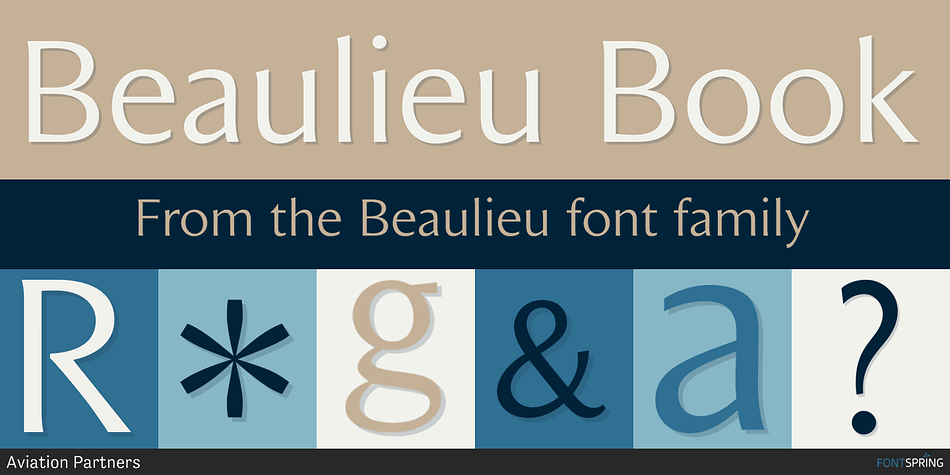 Beaulieu Book Font