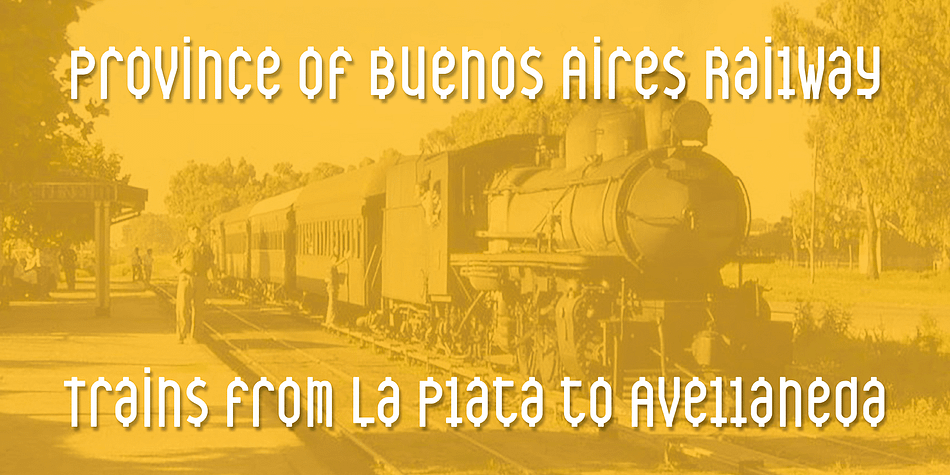 Provincial Railway Font