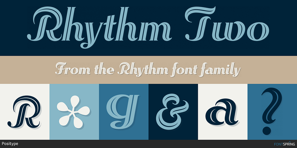 Rhythm Font
