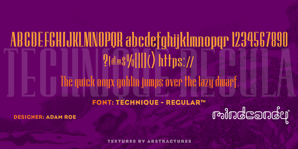 Technique™ Font