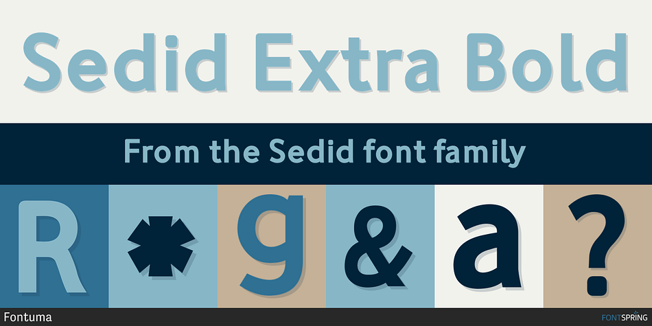 Sedid Extra Bold Font