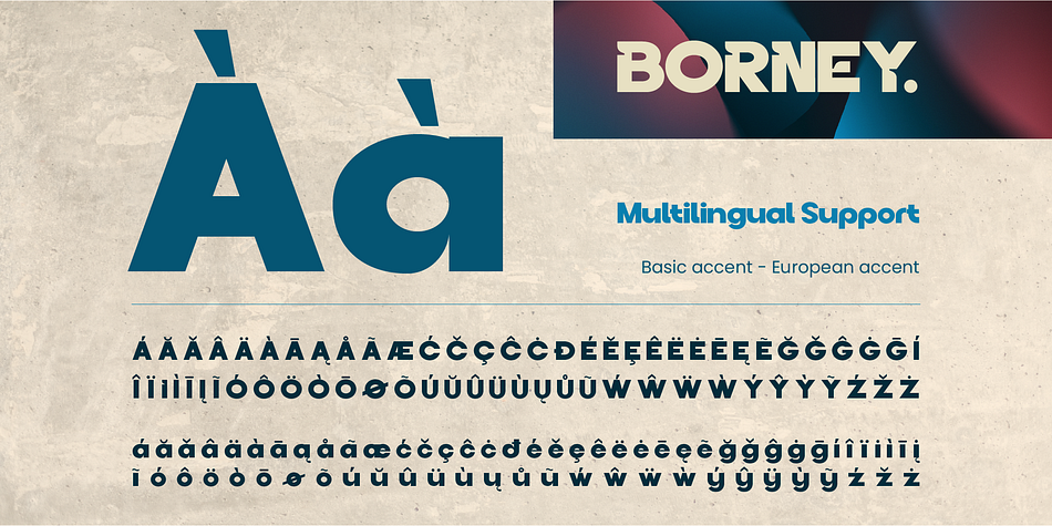 Borney Font