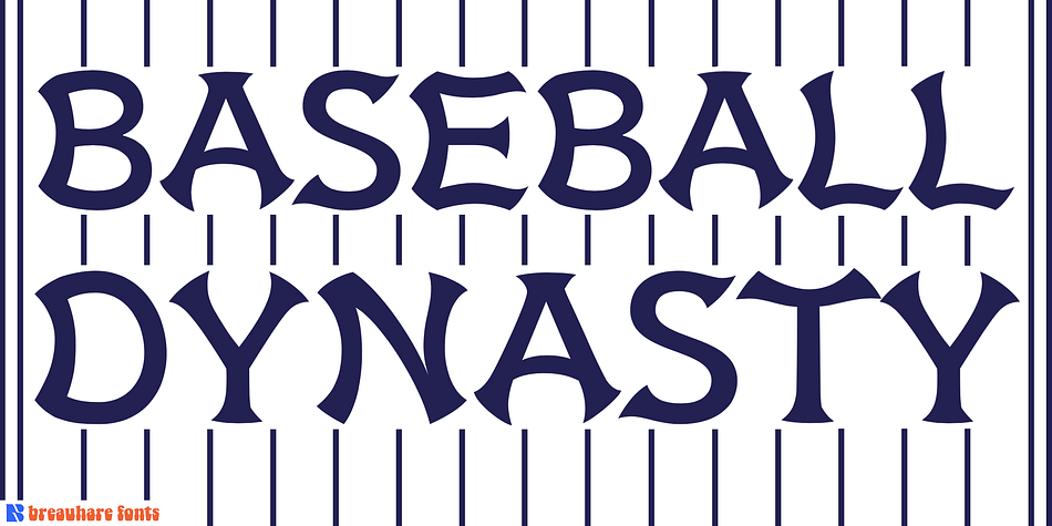 Baseball Dynasty™ Font