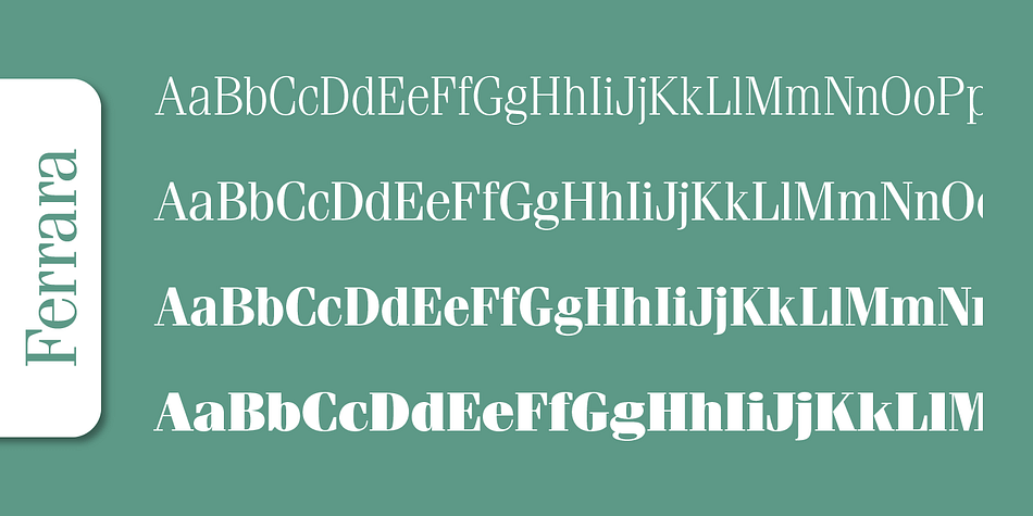 Ferrara Pro Font