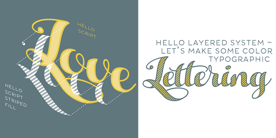 Hello Script Font