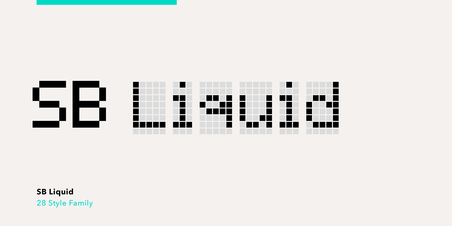 SB Liquid Font