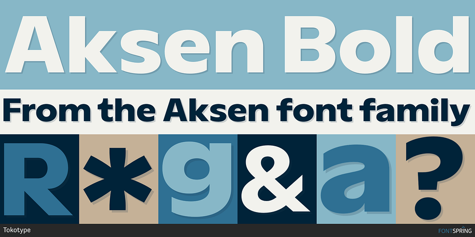 Aksen Bold Font