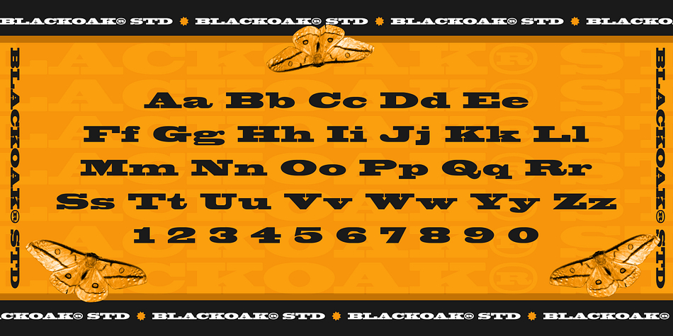 Blackoak® Std Font